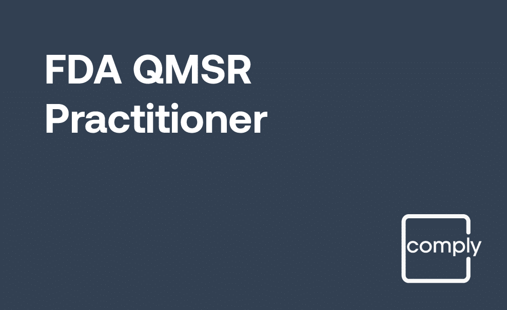 FDA QMSR Requirements Training | Comply Guru USA